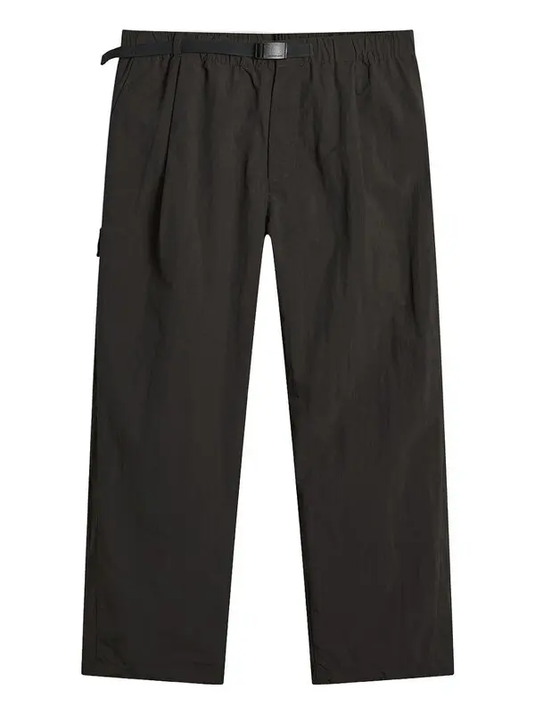 SNOW PEAK Nylon Double Rip Trousers - Black