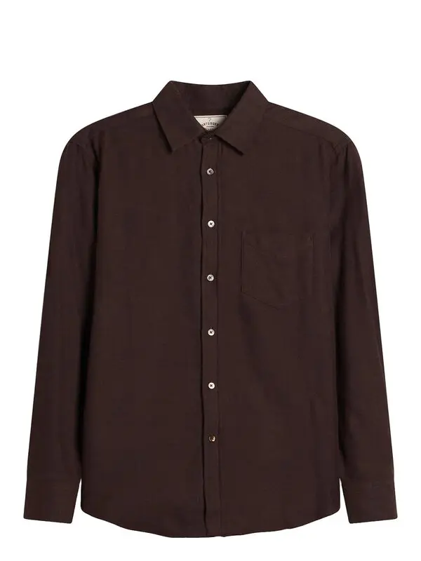 Portuguese Flannel Teca Flannel Shirt - Brown