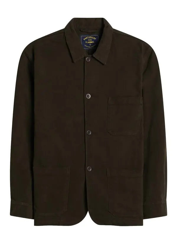 Portuguese Flannel Labura Chore Jacket - Olive