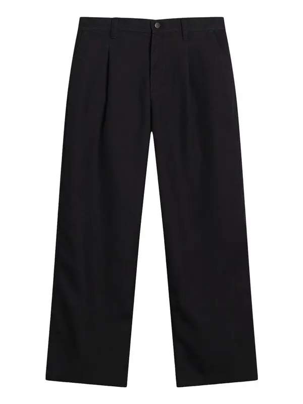 BOUND Wide Pleated Trouser - Black