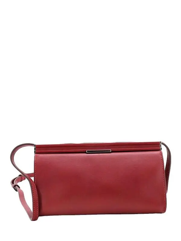 Hermès 21 Clic-h Shoulder Bag Swift - Red