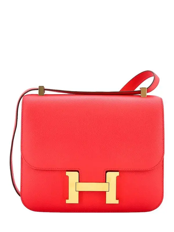 Hermès 23 Constance Bag Epsom - Red