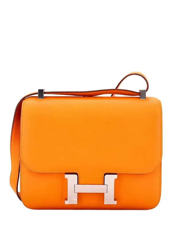 Hermès 24 Constance Bag Evercolor - Orange