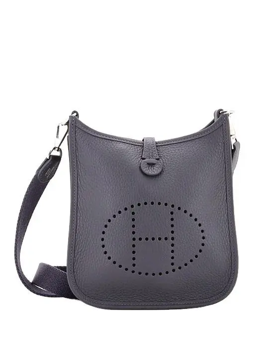 Hermès Tpm Evelyne Bag Gen Iii Clemence - Gray