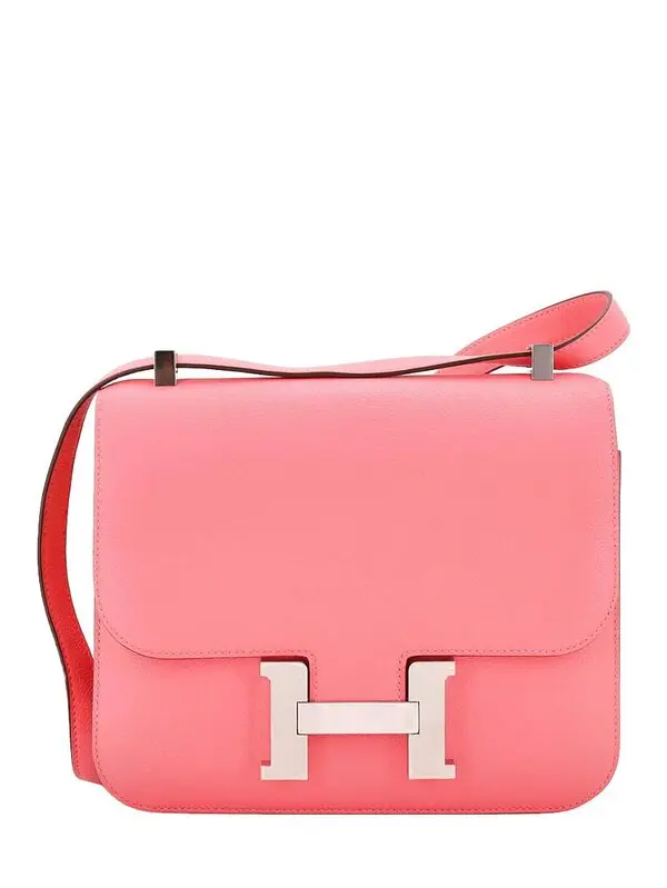 Hermès 24 Constance Bag Evercolor - Pink