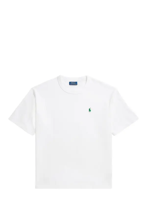 Ralph Lauren Relaxed Fit Jersey T-shirt - White/green
