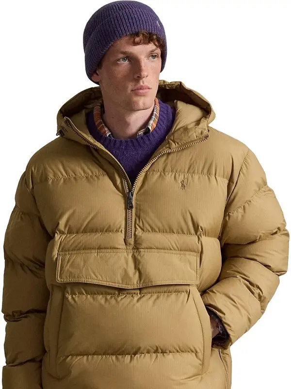 Ralph Lauren The Gorham Relaxed Fit Down Jacket - Camel