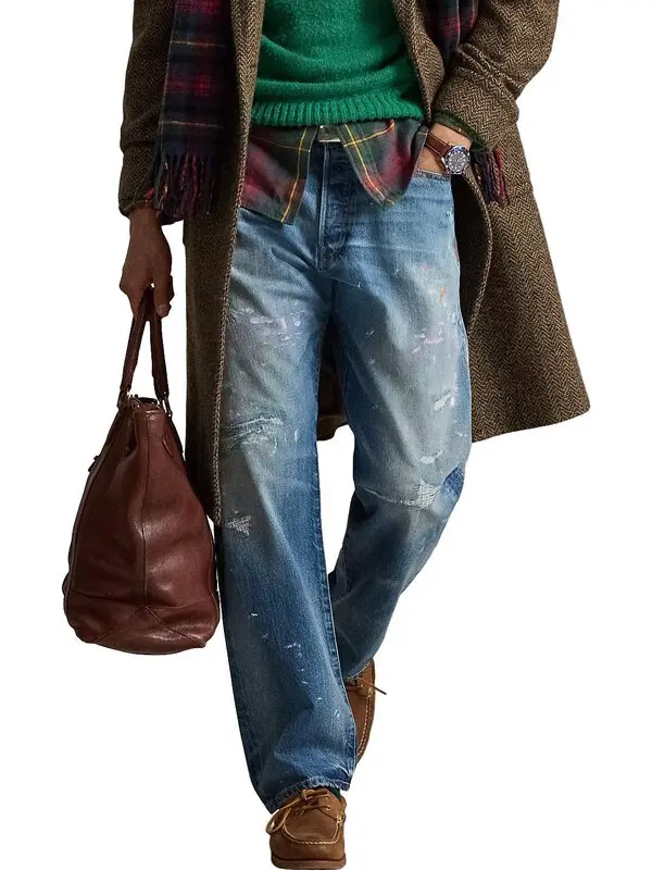 Ralph Lauren Vintage Classic Distressed Jean - Rockwall