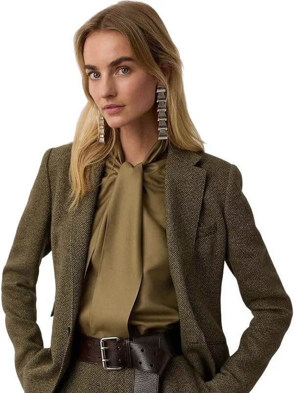 Ralph Lauren Parker Broken-twill Jacket - Cypress Multi