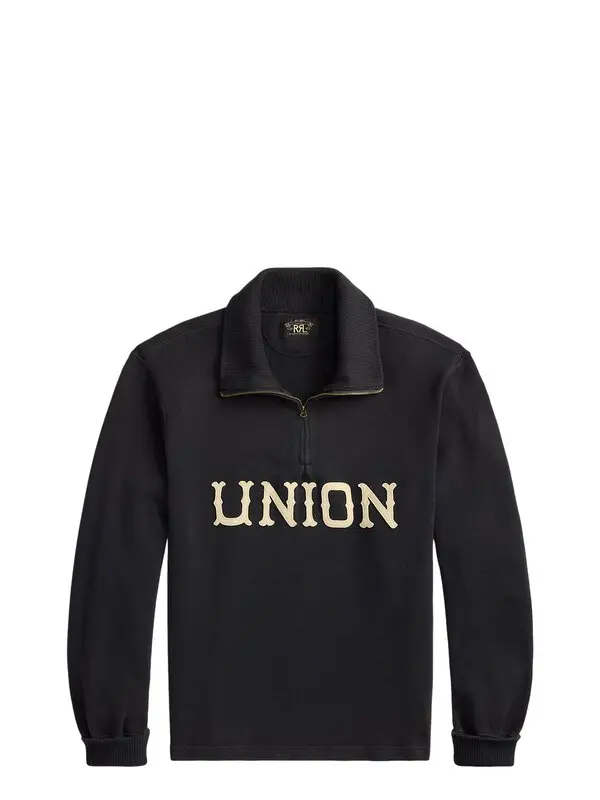 Ralph Lauren Appliquéd Jersey Pullover - Navy/multi