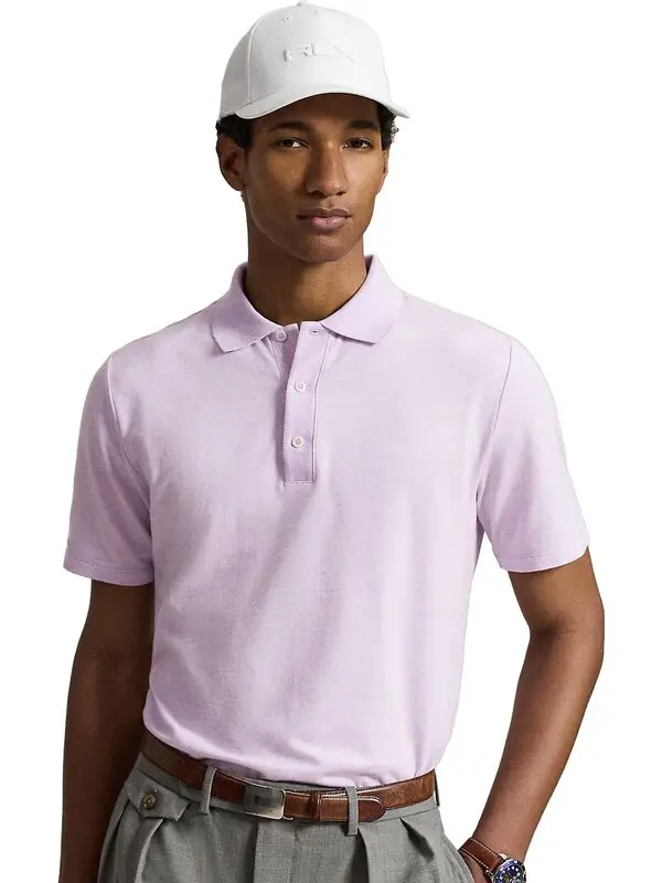 Ralph Lauren Classic Fit Performance Polo Shirt - Lovely Lilac Multi