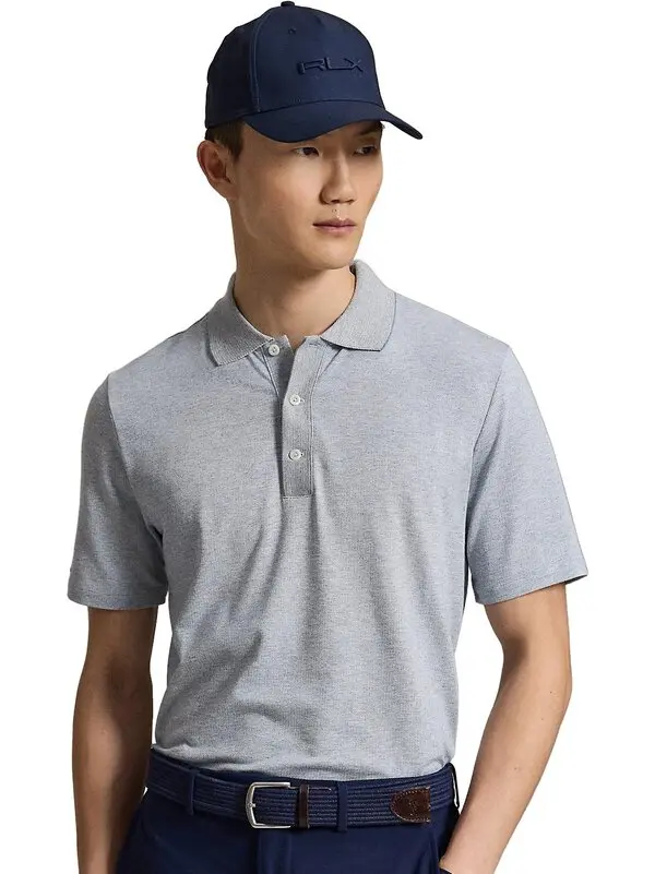 Ralph Lauren Classic Fit Performance Polo Shirt - Pebble Blue Multi