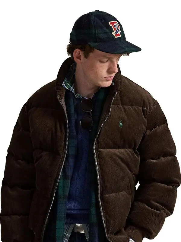 Ralph Lauren The Wyoming Corduroy Down Jacket - Dark Beech