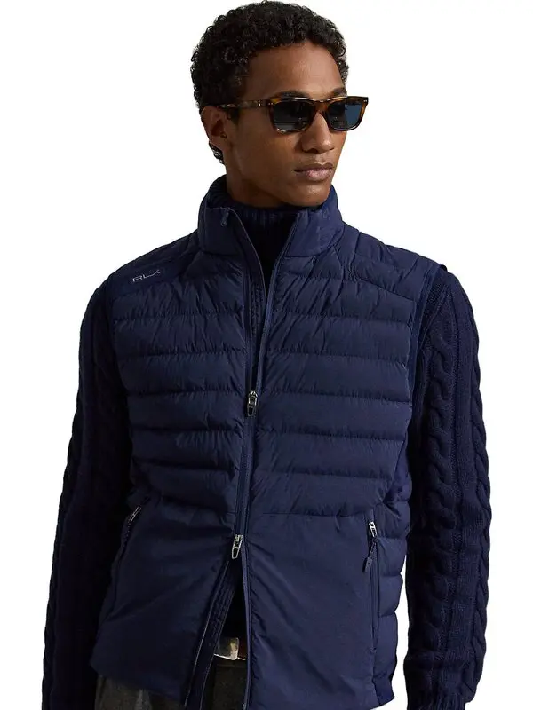 Ralph Lauren Quilted Full-zip Vest - Refined Navy