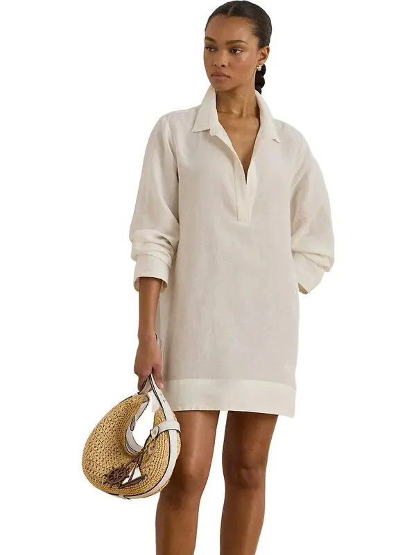 Ralph Lauren Cotton Tunic Cover-up - White