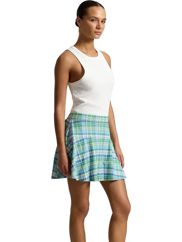 Ralph Lauren Plaid Paneled Skort - Fall Madras