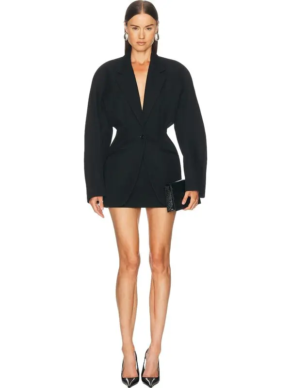 MUGLER Kimono Jacket - Black
