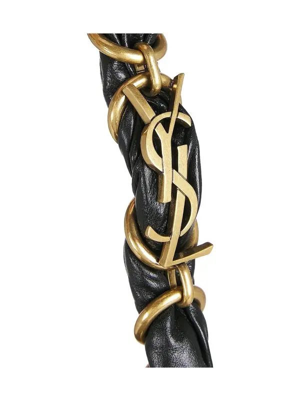 Saint Laurent Amalia Shoulder Bag - Nero