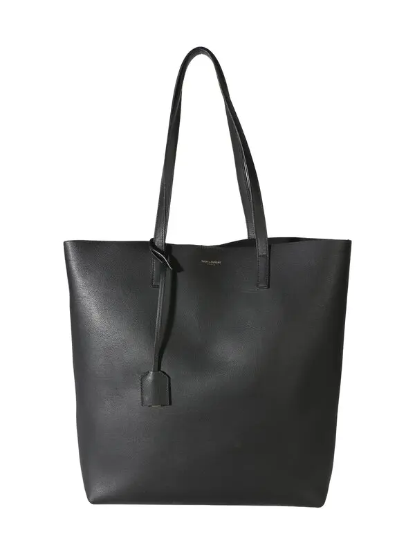 Saint Laurent Leather North/south Tote - Black
