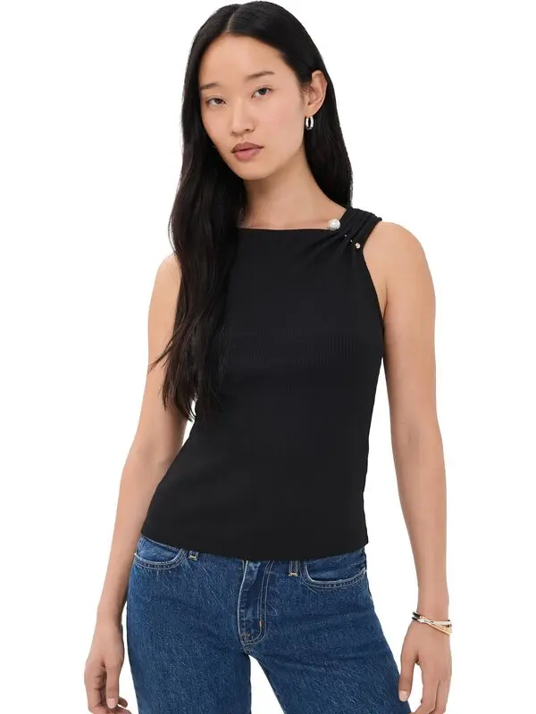 Veronica Beard Deylin Top - Black