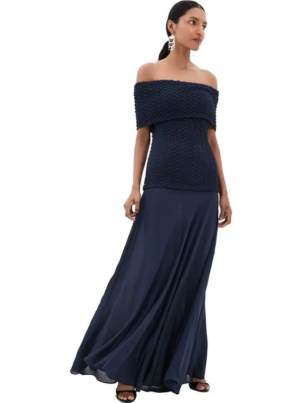 Silvia Tcherassi Taylor Dress - Navy