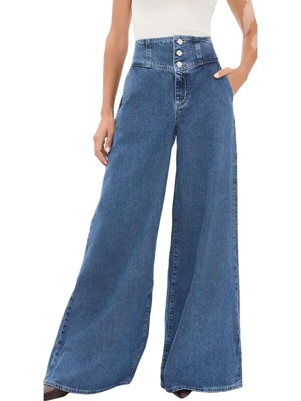 L'Agence Sonja Corset Jeans - Atlantis