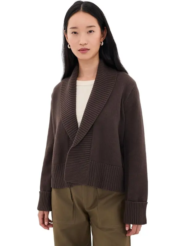 Splendid Aria Sweater Open Jacket - Java