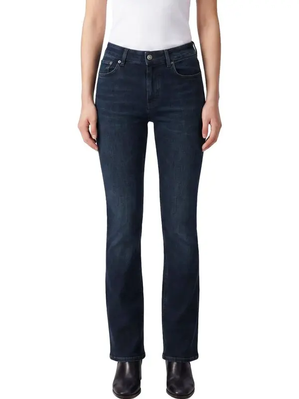 DONDUP Mid-rise Skinny Fit Stretch Cotton Denim Jeans - Blue