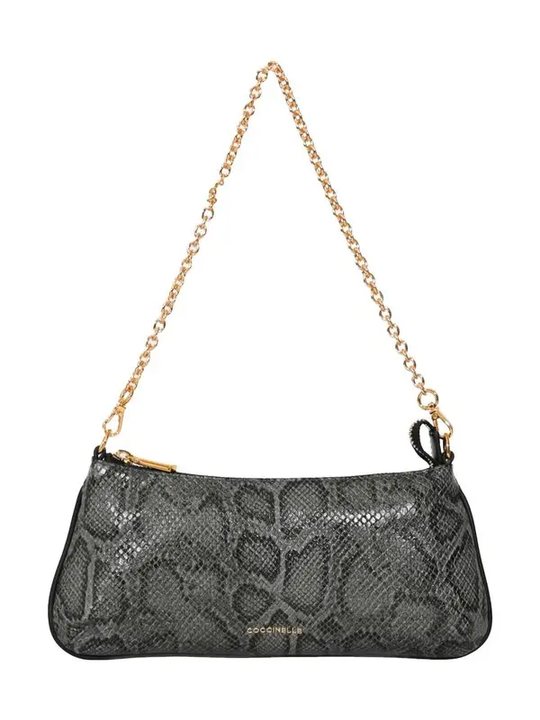 COCCINELLE C-me Shoulder Bag - Grey