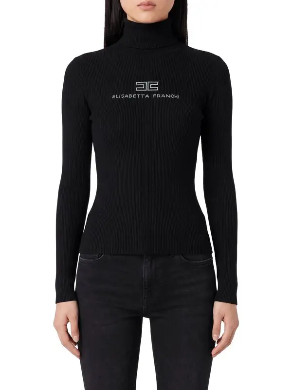Elisabetta Franchi Sweater - Black