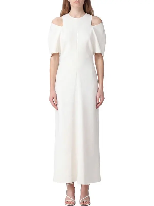 Federica Tosi Off-the-shoulder Dress - Beige