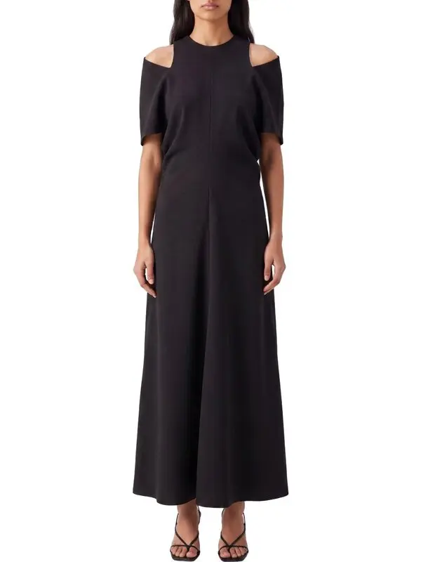 Federica Tosi Off-the-shoulder Dress - Black
