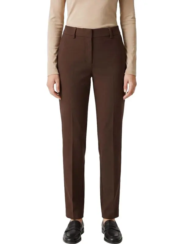 Federica Tosi Tailored Trousers - Brown