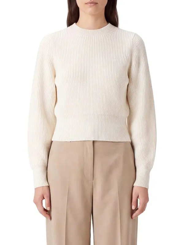 Federica Tosi Ribbed Knit Sweater - Brown