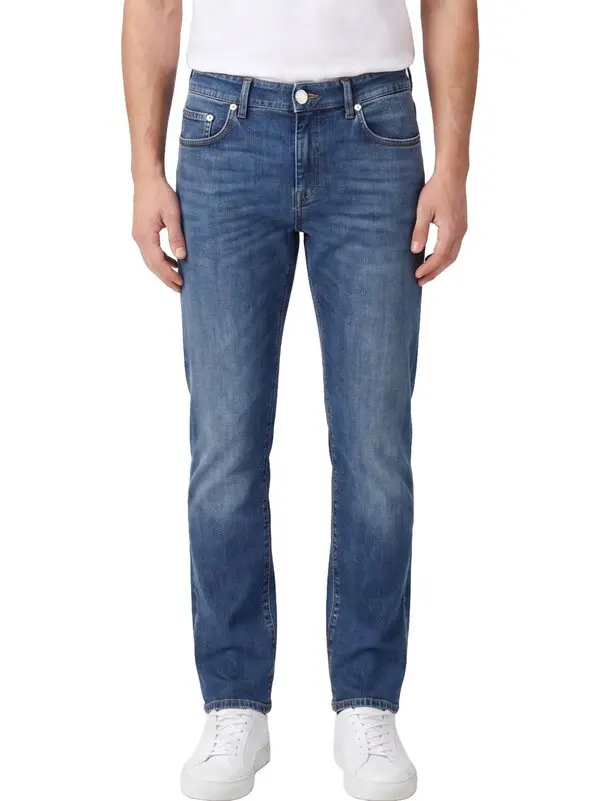 PT TORINO Five-pocket Stretch Cotton Jeans - Denim