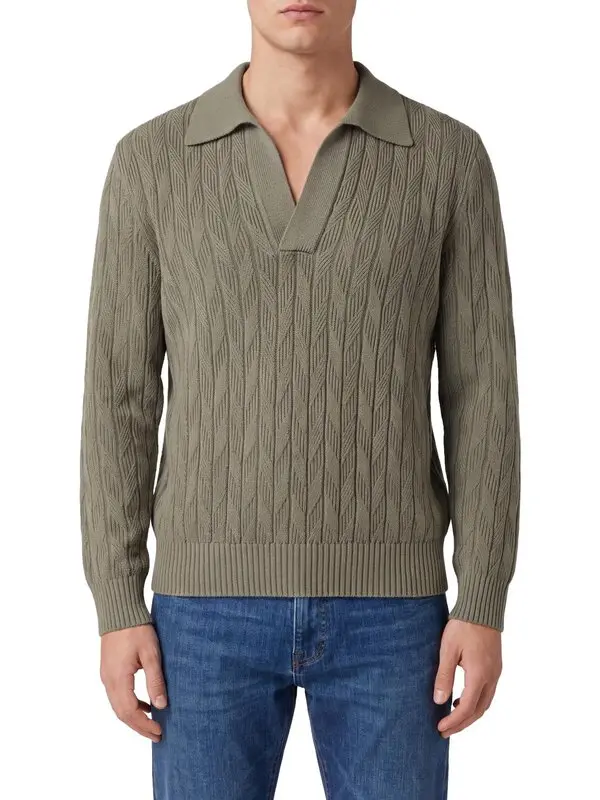 Canali Sweater - Olive