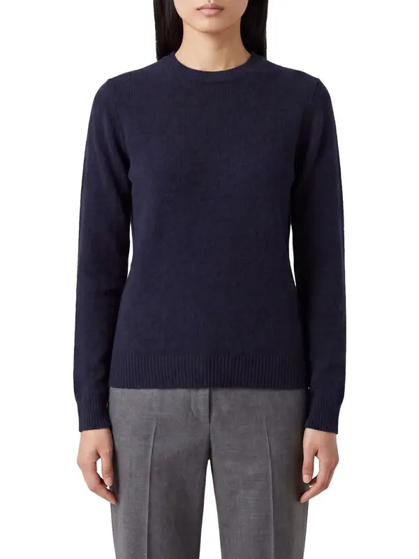 ROBERTO COLLINA Pullover Sweater - Navy