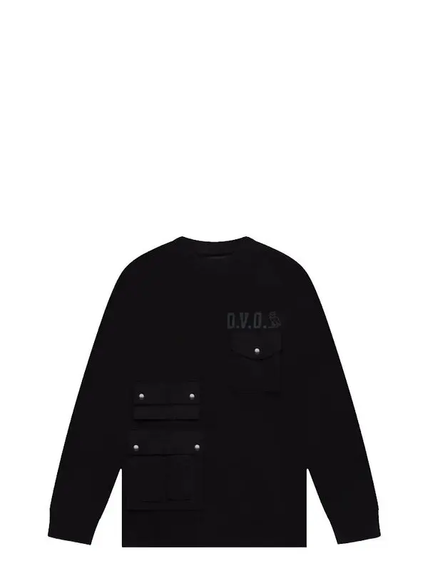 OVO Utility Crewneck Sweatshirt - Black
