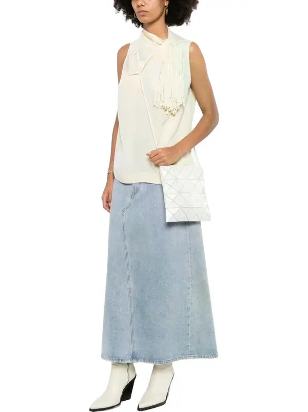 Issey Miyake Lucent Crossbody Bag - White