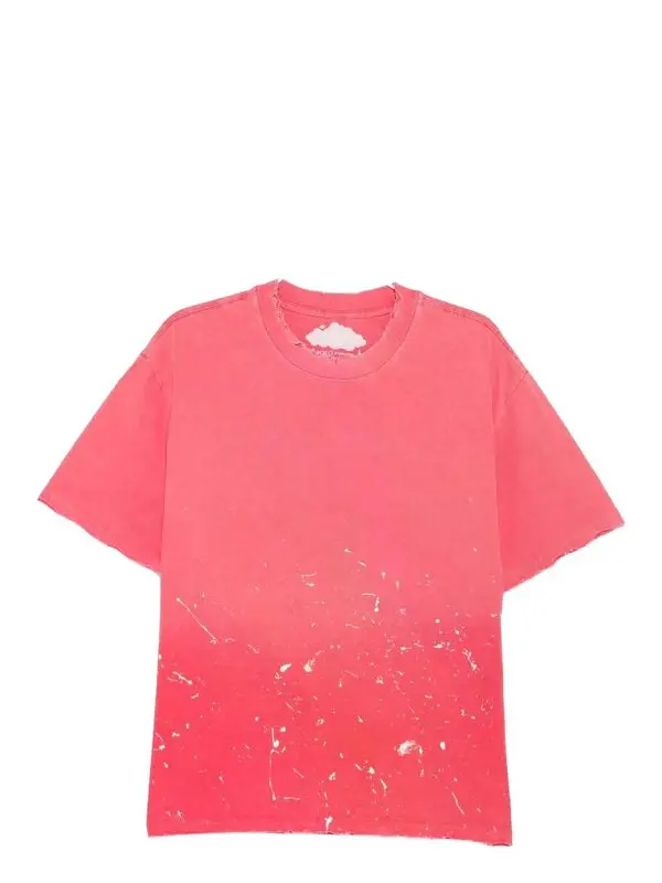 PALE CLOUD Graphic-print T-shirt - Red