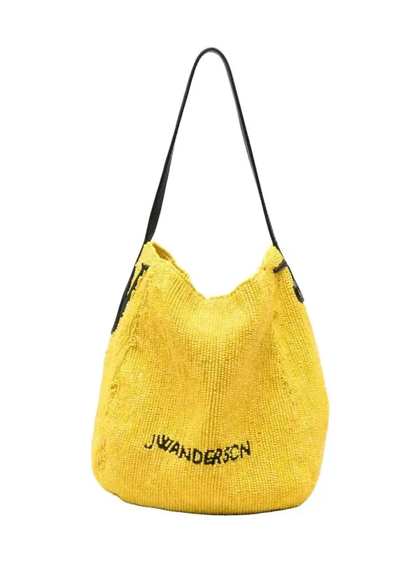 JW Anderson Small Beaded Bulb Bag - Yellow