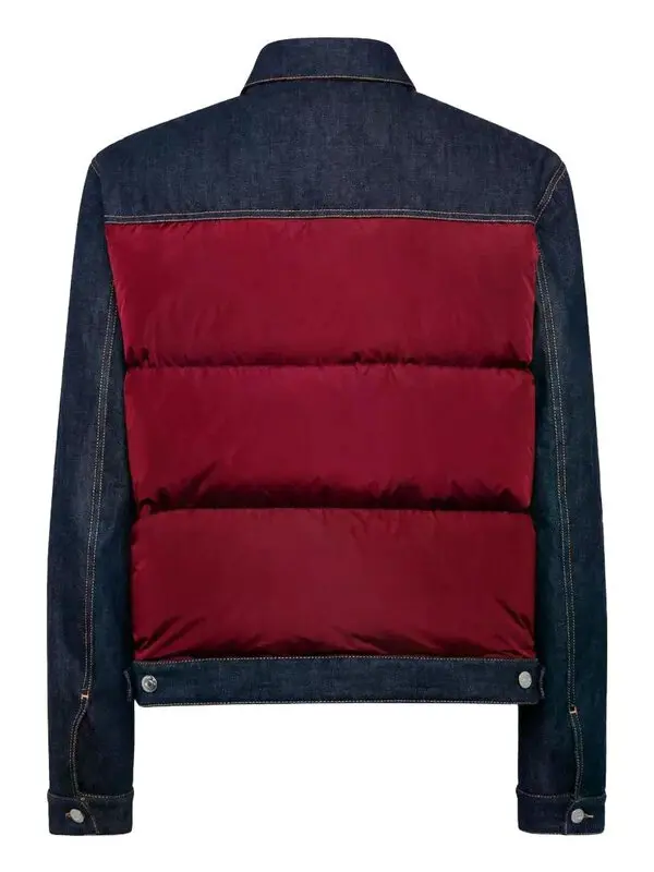 Dsquared2 Hybrid Puffer Jeans Jacket - Blue