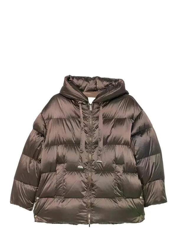 Max Mara Mtnerine Padded Coat - Brown