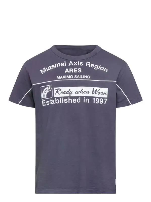 MAISON MARGIELA Anagram Print T-shirt - Blue