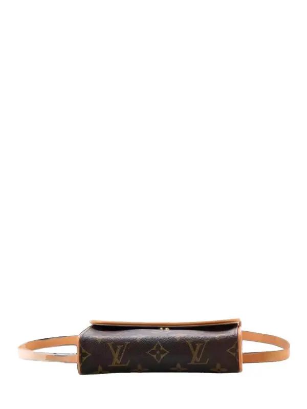 LOUIS VUITTON Florentine Waist Bag Monogram Canvas Belt Bag - Brown