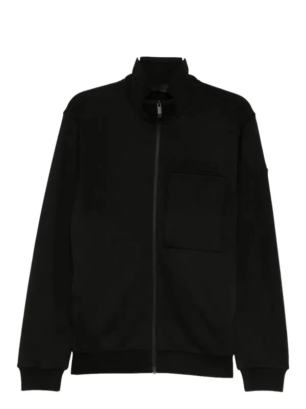 Moncler Logo-embroidered Jacket - Black