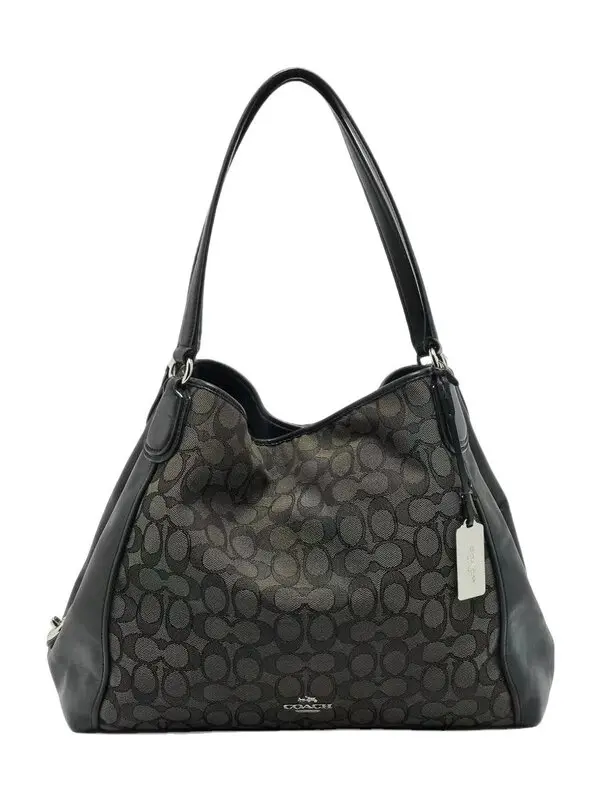 COACH Edie Shoulder Bag - Black