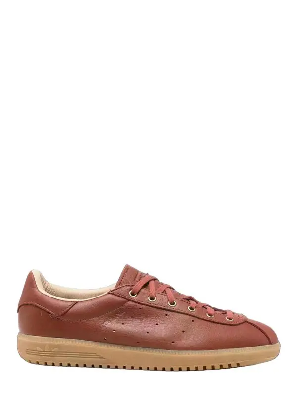 Adidas Tobacco Super Perforated-leather Sneakers - Brown