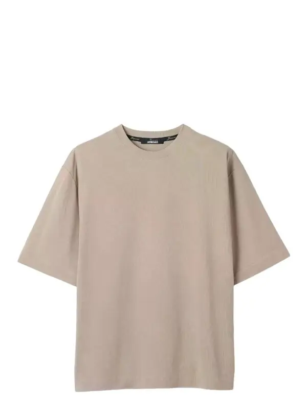 Jacquemus The Rond Carré Short-sleeve T-shirt - Neutrals