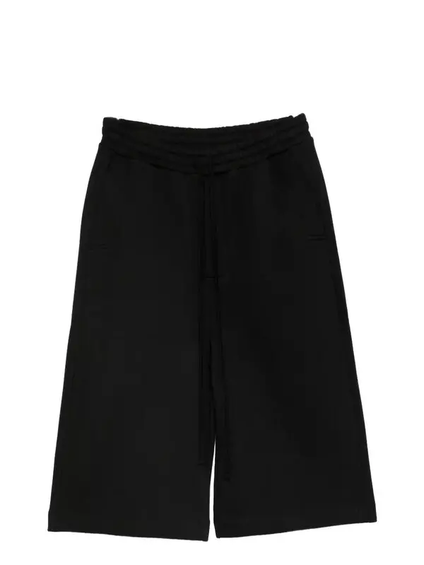THOM KROM Drawstring Wide-leg Track Pants - Black